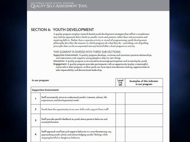 Youth Development - AfterSchool Network