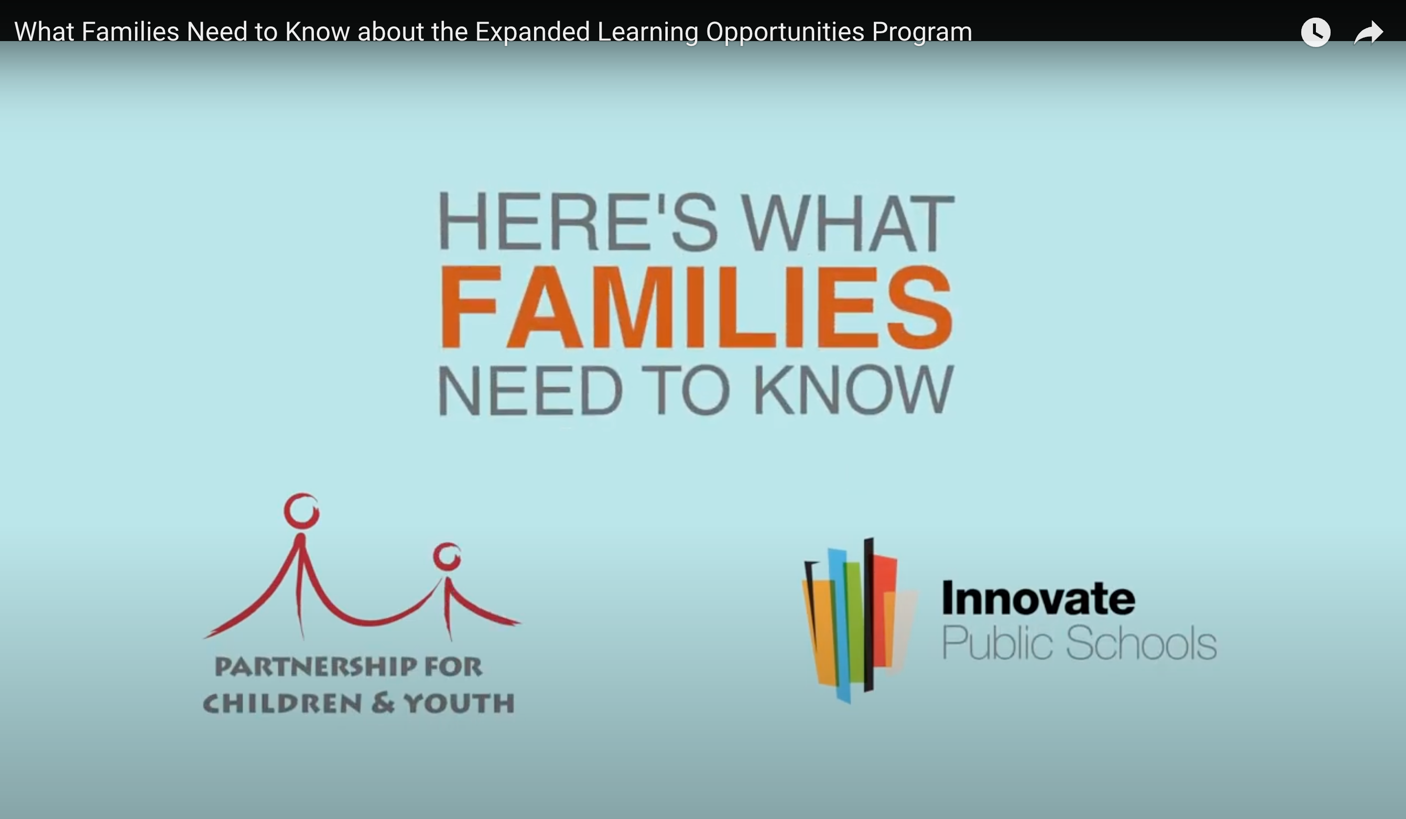 Resource for Families - AfterSchool Network